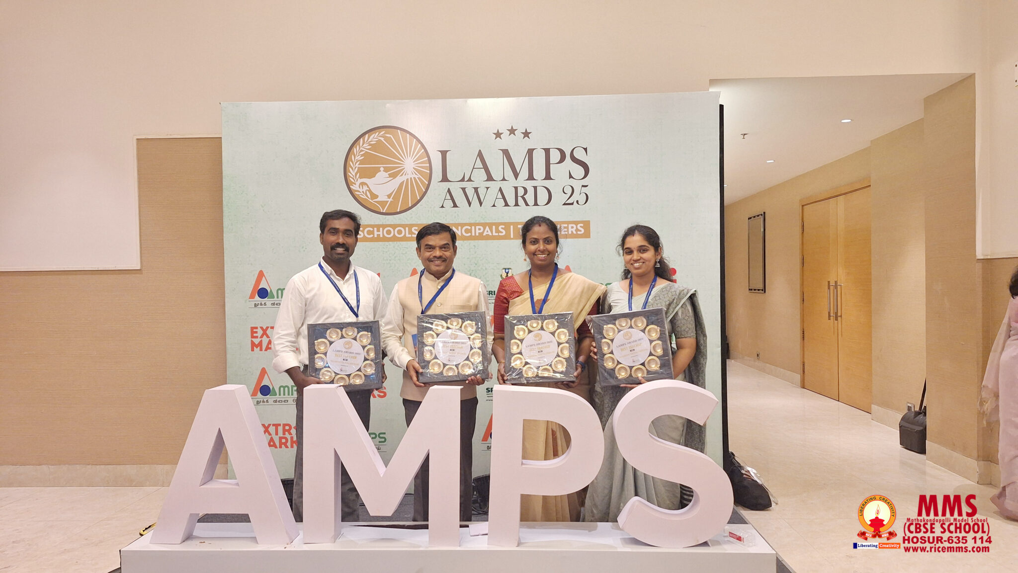 Excellence Recognized: Mathakondapalli Model School Wins Big at LAMPS ...